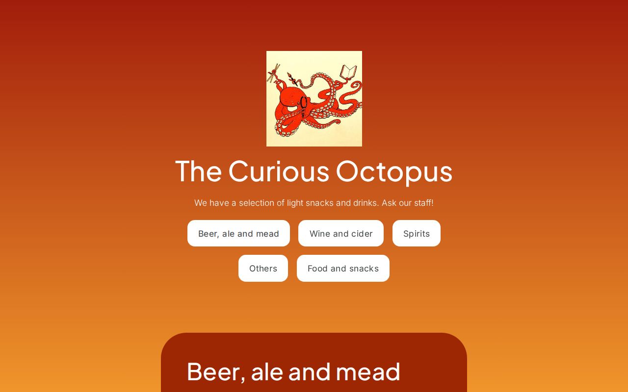 The Curious Octopus